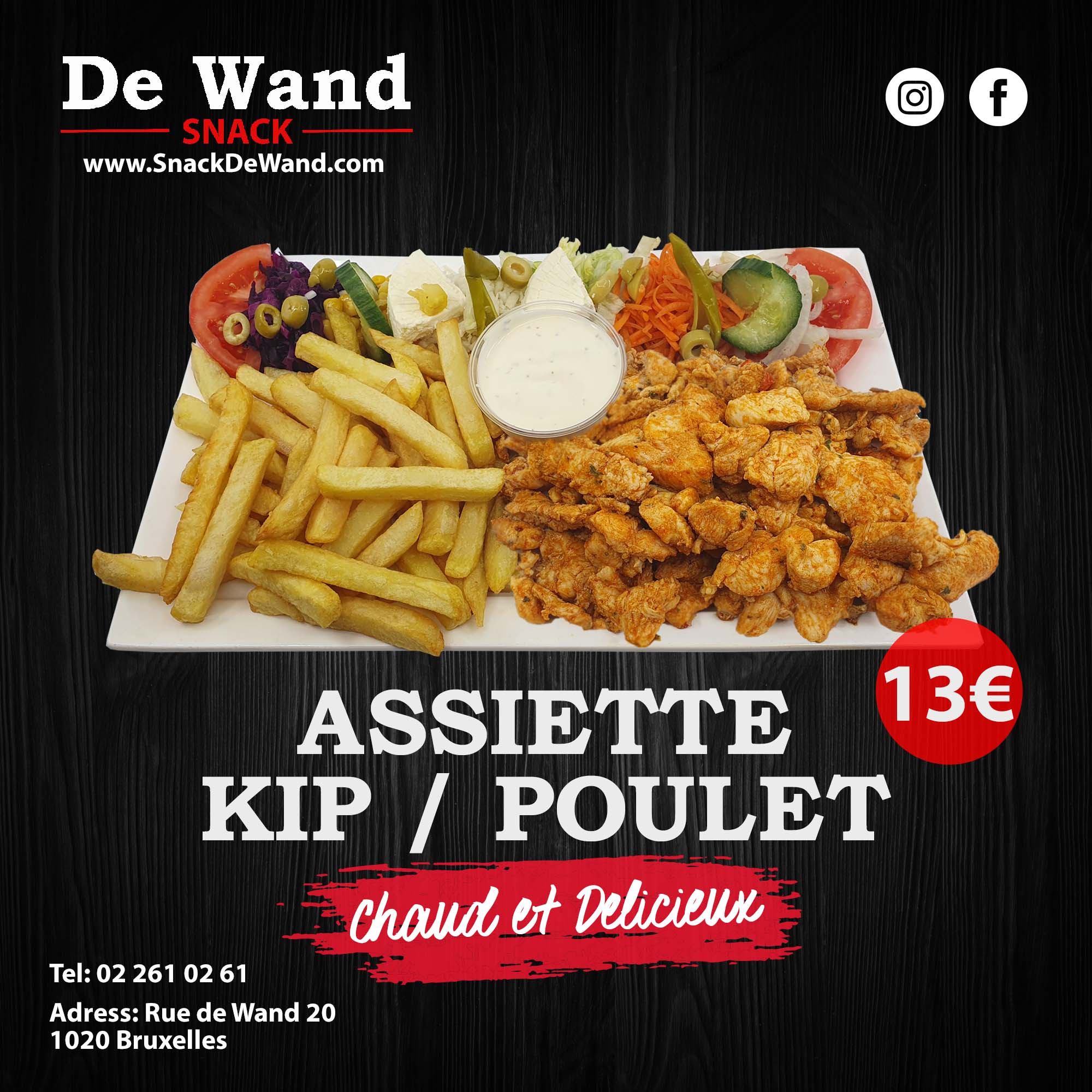Snack De Wand - Le Meilleur snack de Bruxelles